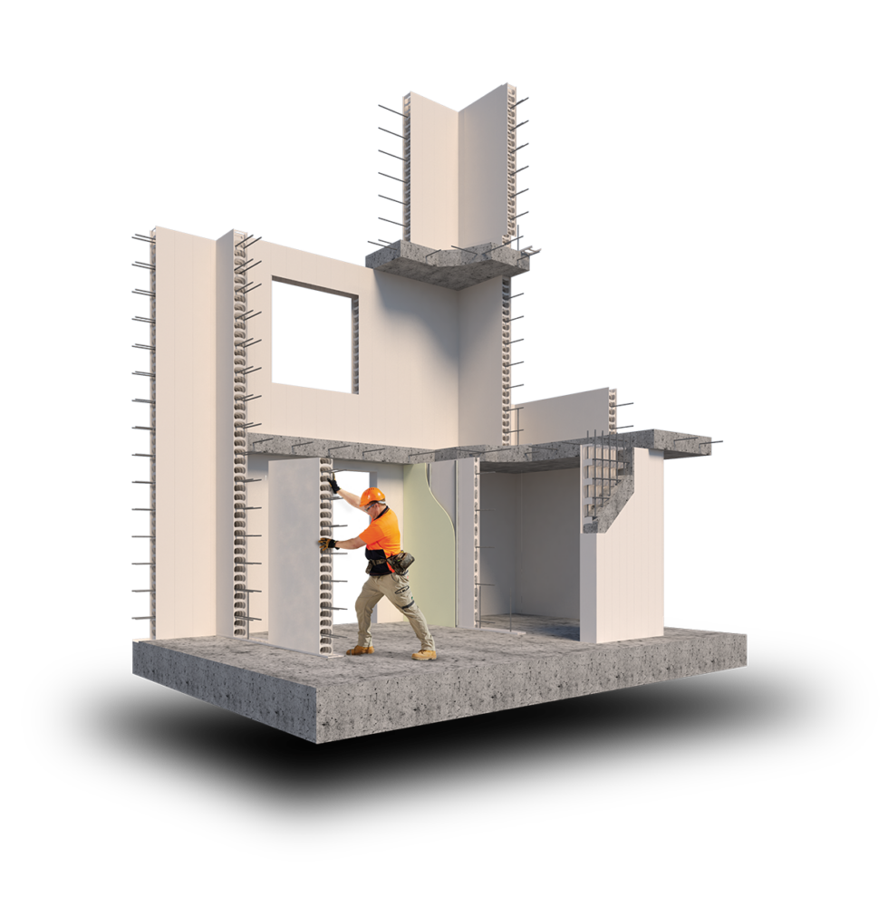 Rediwall | PVC Permenant Formwork Solution | AFS Wall